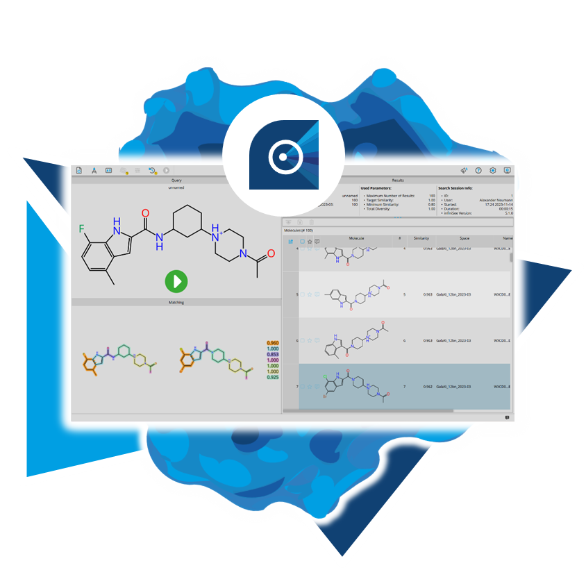 infiniSee • Chemical Space Navigation Platform